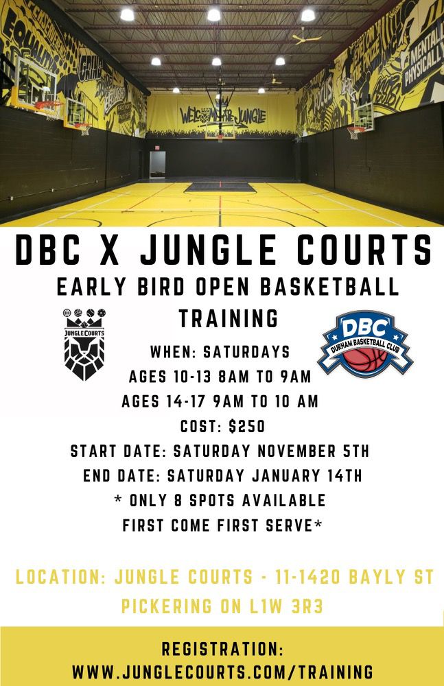 TRAINING – JUNGLE COURTS